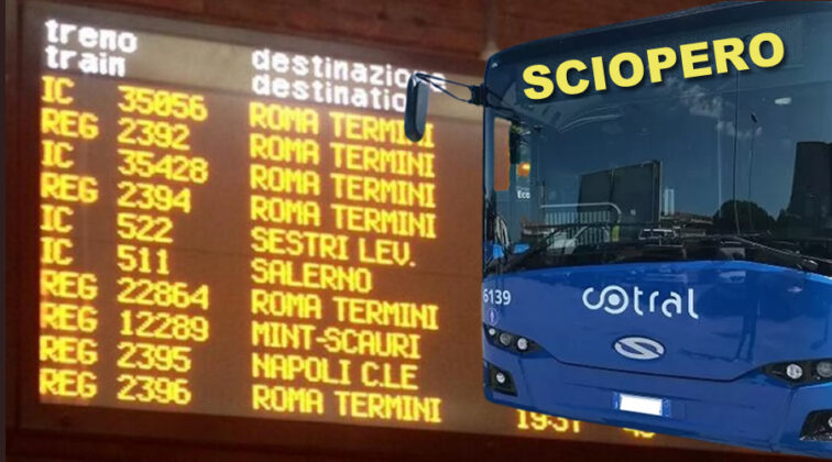 Sciopero 2 dicembre dei mezzi pubblici - Aerei, treni, navi, bus e ...